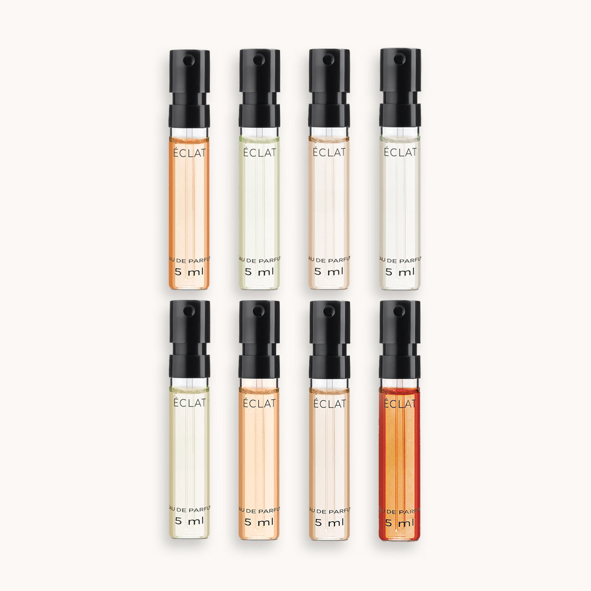 Individuelles Duftproben-Kennenlern-Set mit 8 Parfumproben